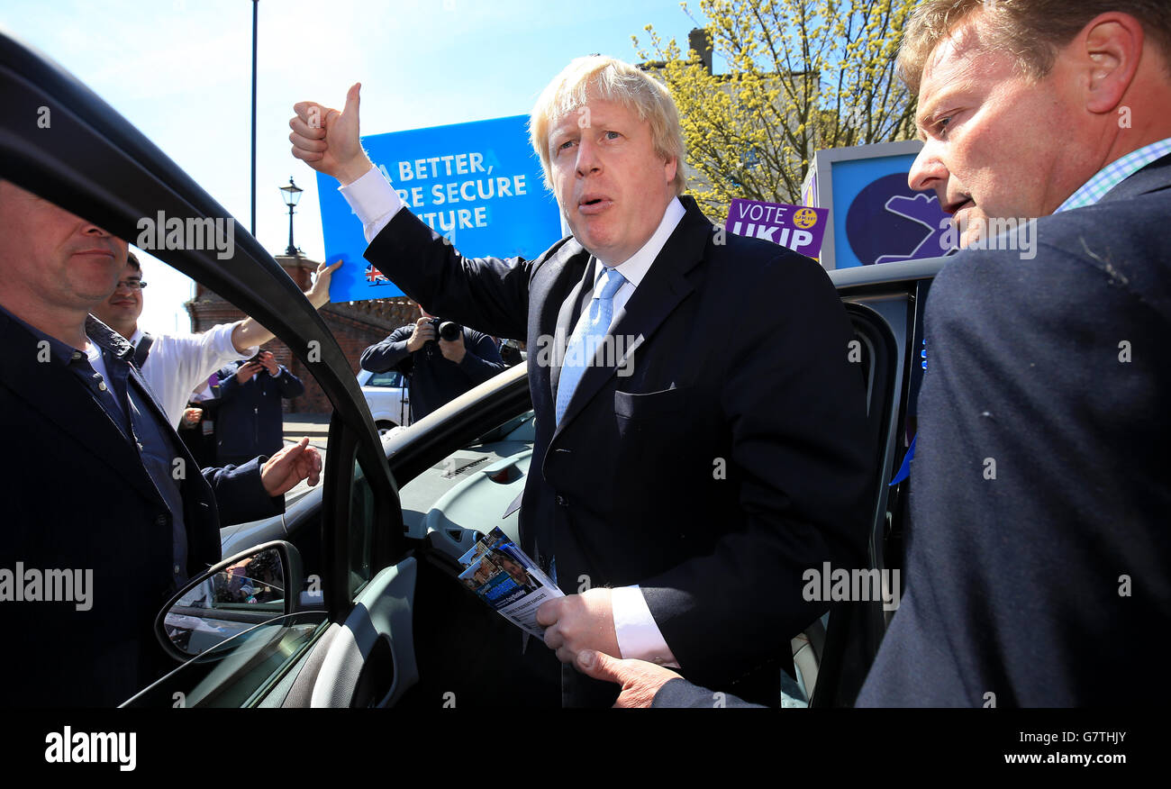 General Election 2015 campaign - April 21st Stock Photo - Alamy
