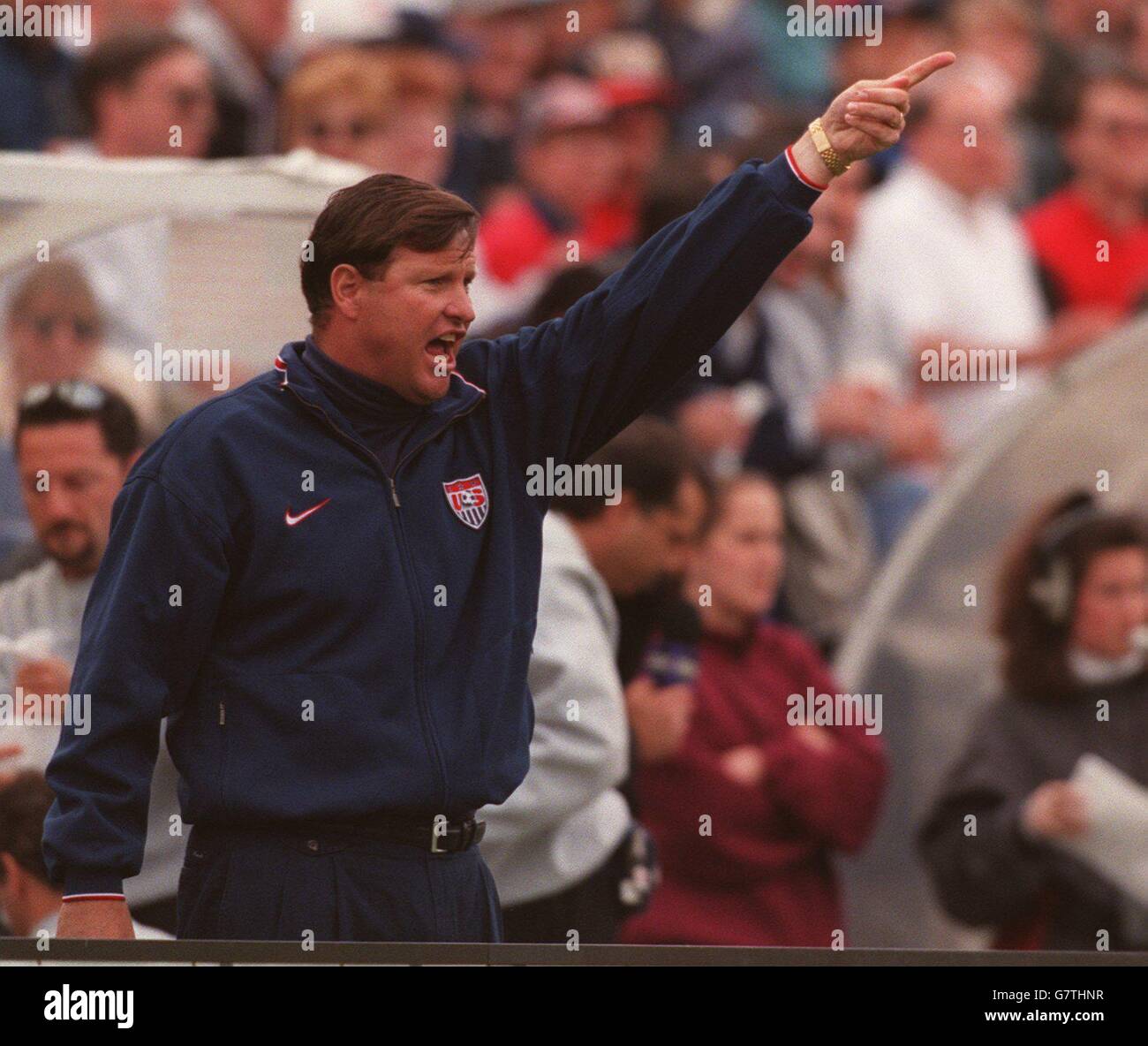 International Soccer - World Cup Qualifier - USA v Mexico. Steve ...