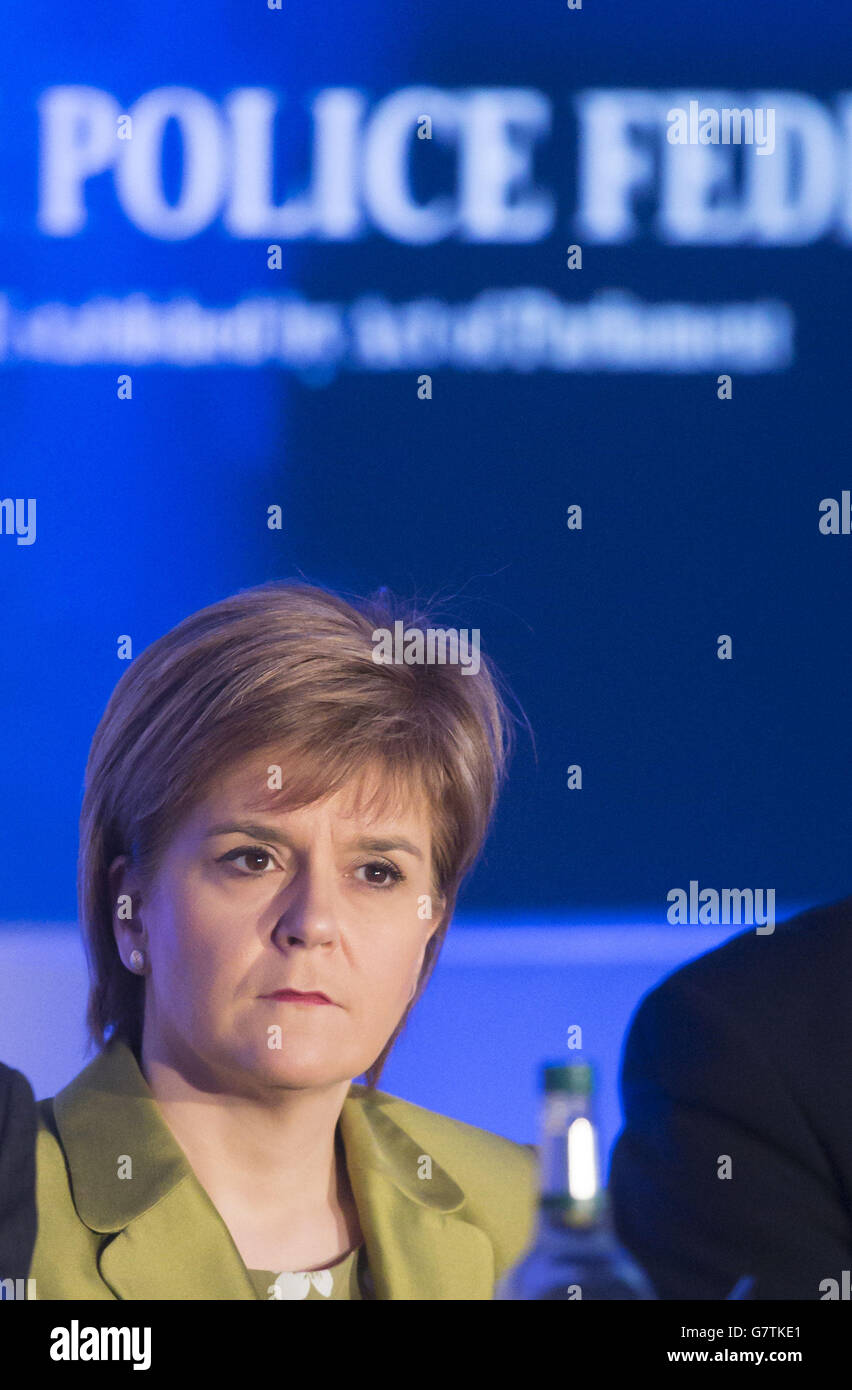 First Minister Nicola Sturgeon attends a Scottish Police Federation ...