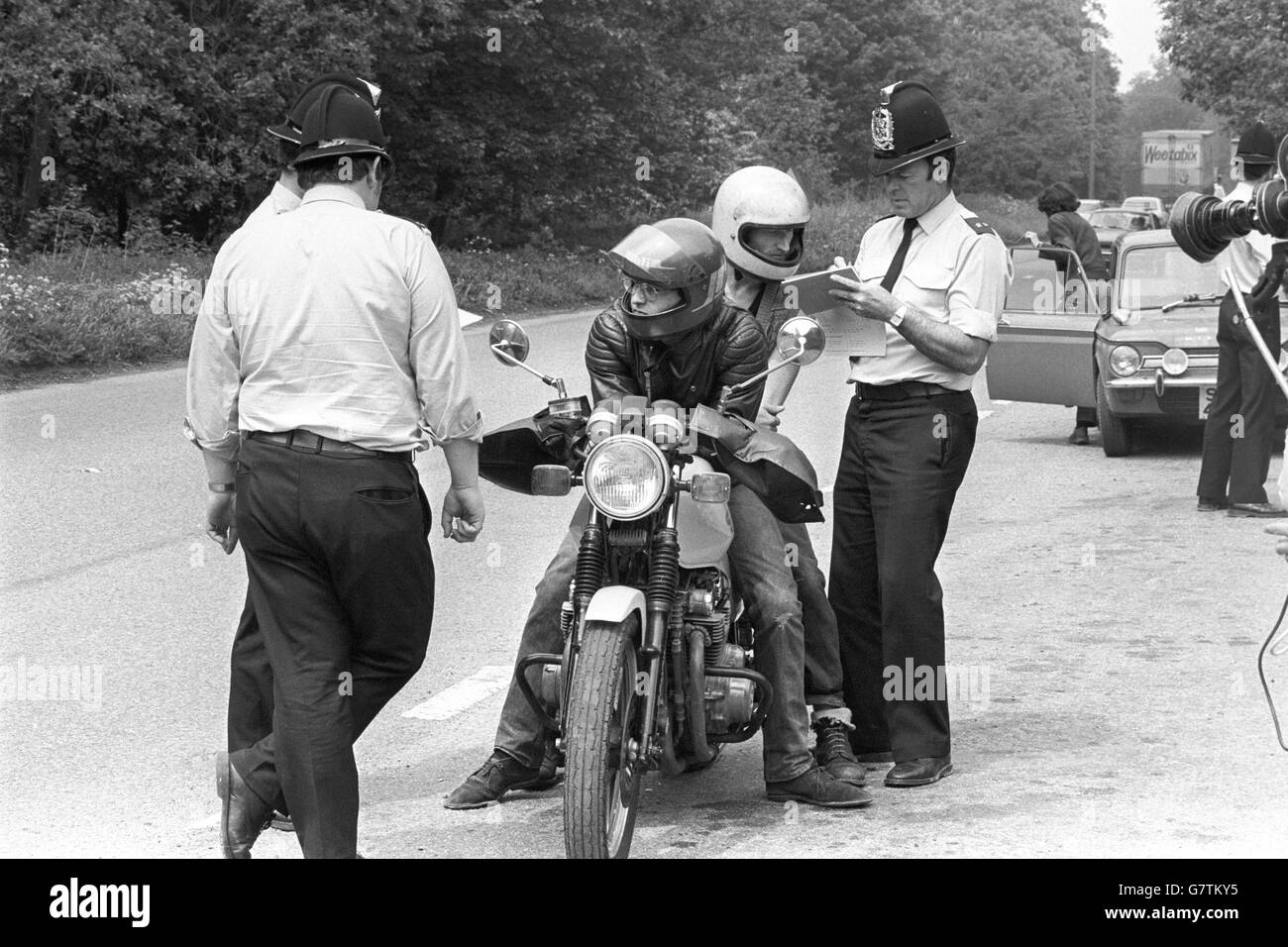 Police passenger Black and White Stock Photos & Images - Alamy