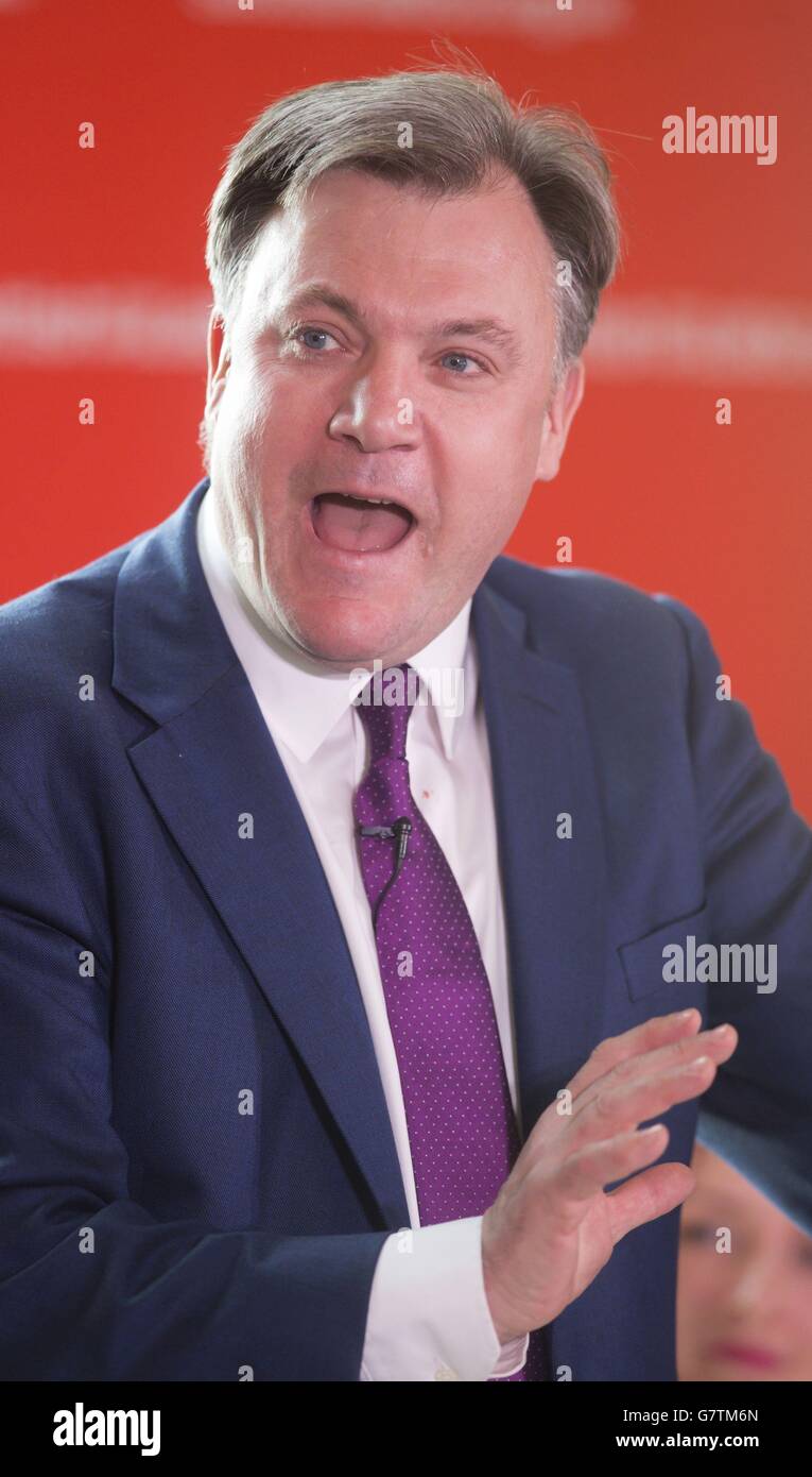 Ed balls general election hi-res stock photography and images - Alamy