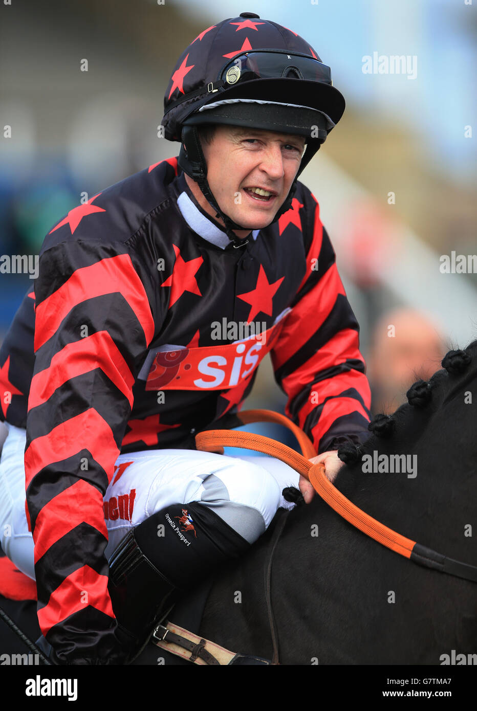 Jockey Steve Drowne at Doncaster Racecourse. PRESS ASSOCIATION Photo ...
