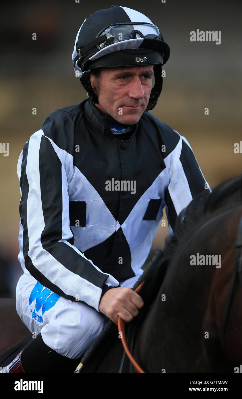 Jockey John Egan at Doncaster Racecourse. PRESS ASSOCIATION Photo ...