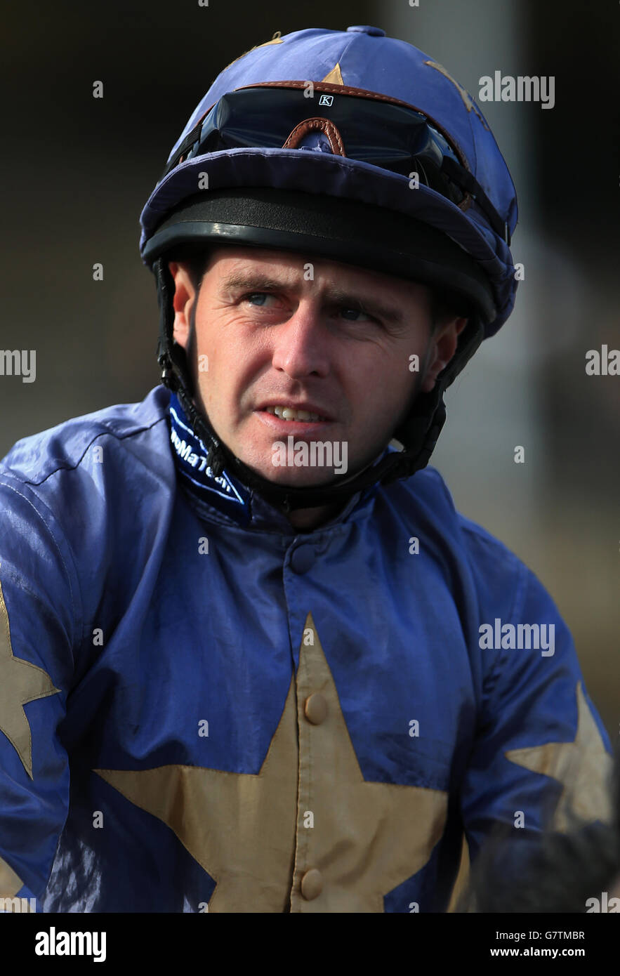 Jockey Tony Hamilton at Doncaster Racecourse. PRESS ASSOCIATION Photo ...