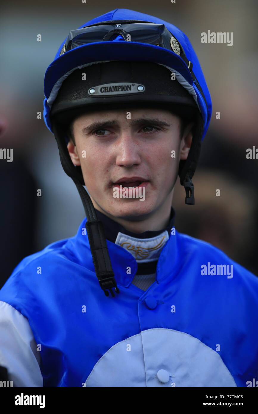 Jockey Jack Garritty at Doncaster Racecourse. PRESS ASSOCIATION Photo ...