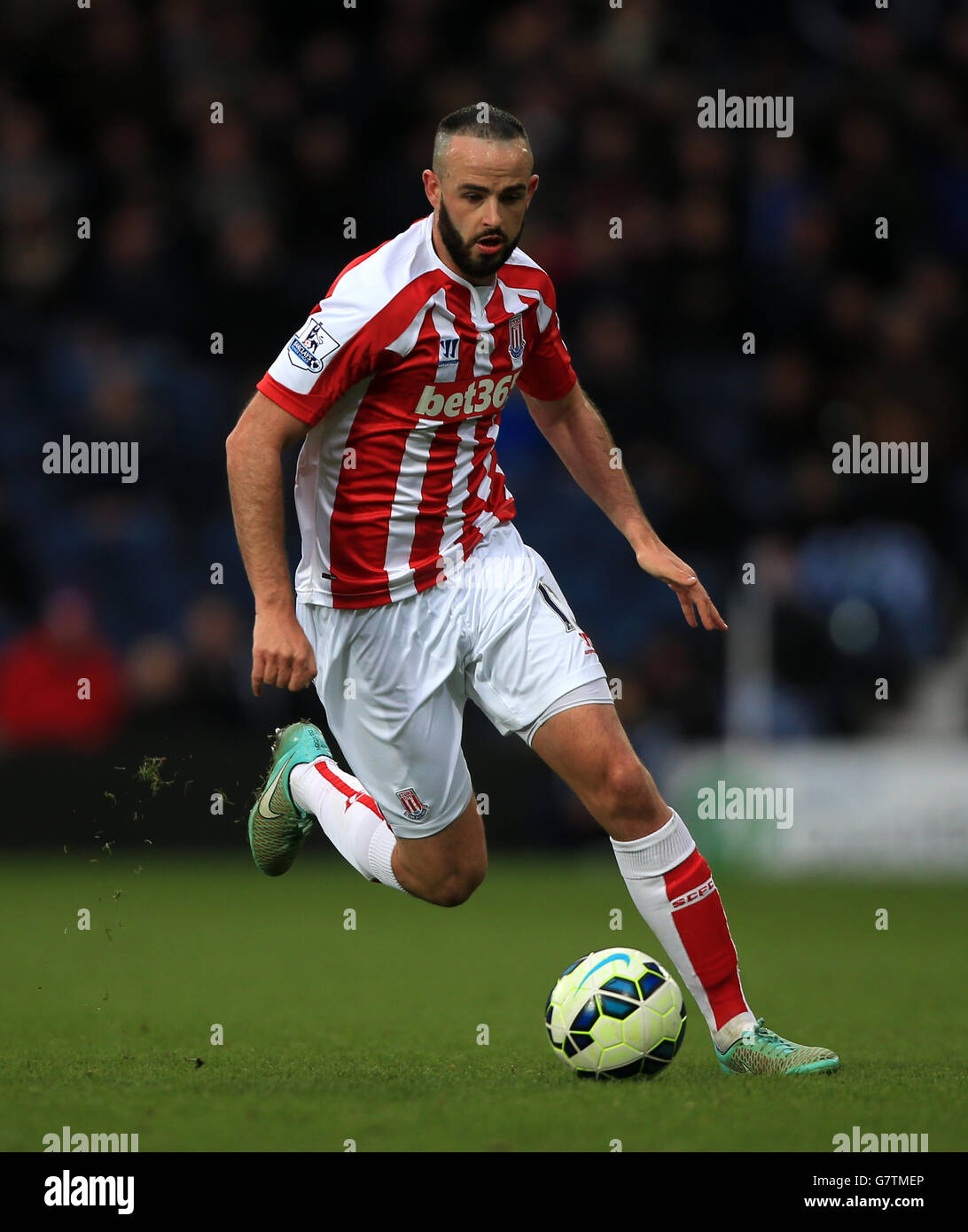Stoke City's Marc Wilson during the Barclays Premier League match at ...