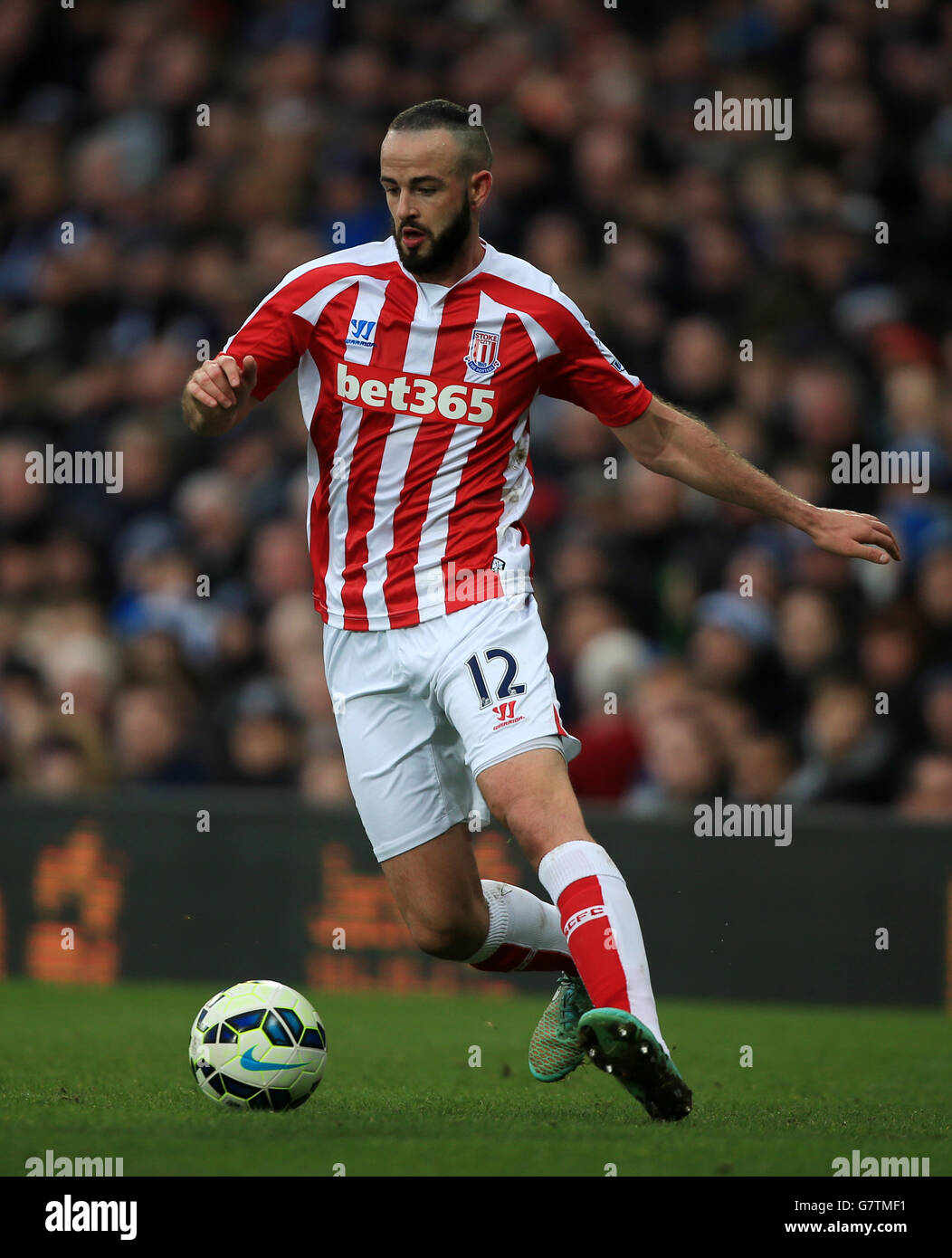 Stoke City's Marc Wilson during the Barclays Premier League match at ...