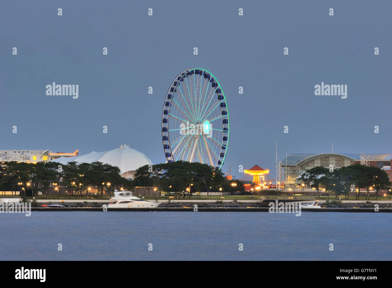 In honor of its 100th birthday, Chicago's Navy Pier obtained a new ...