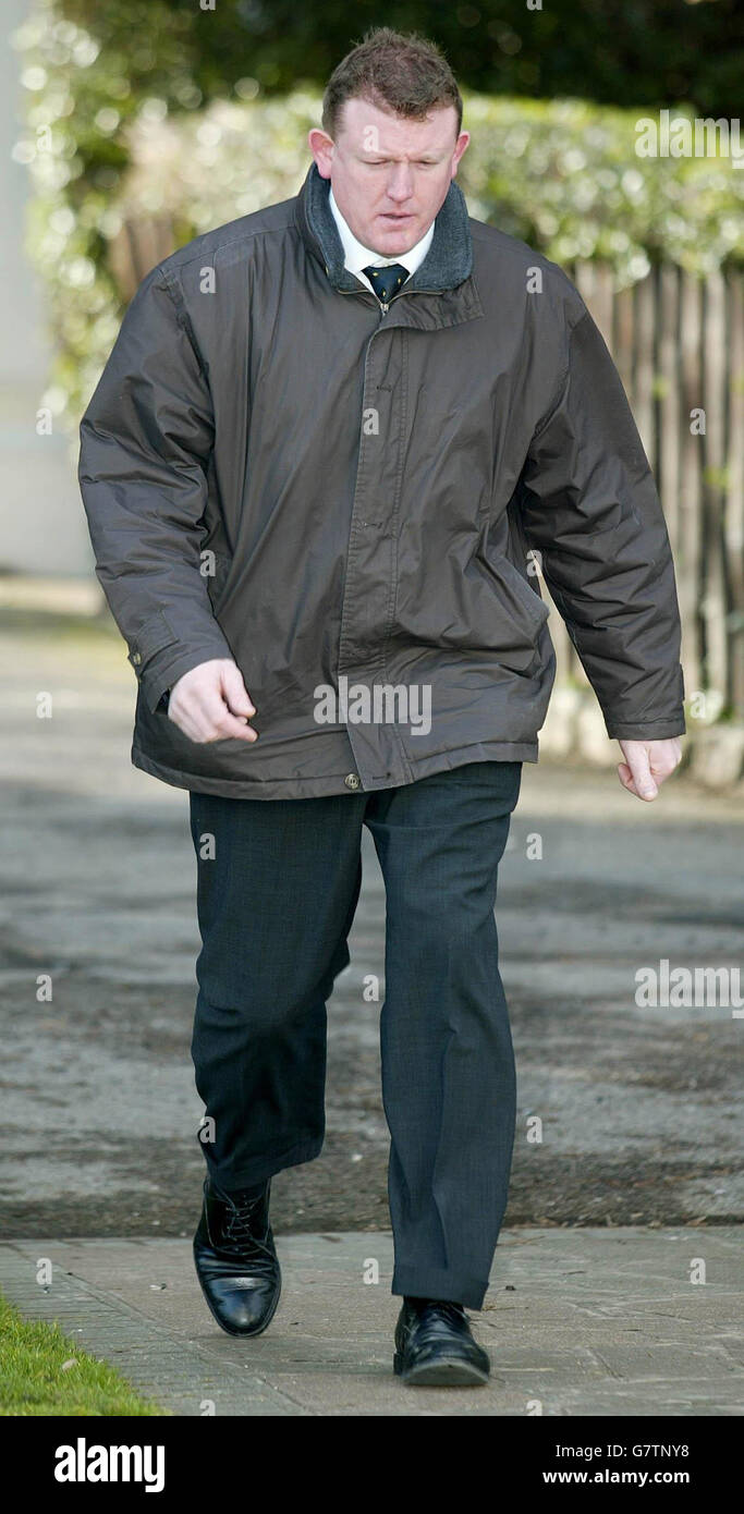 Stephen French, husband of Raya French, arrives at Broadstairs Coroners ...