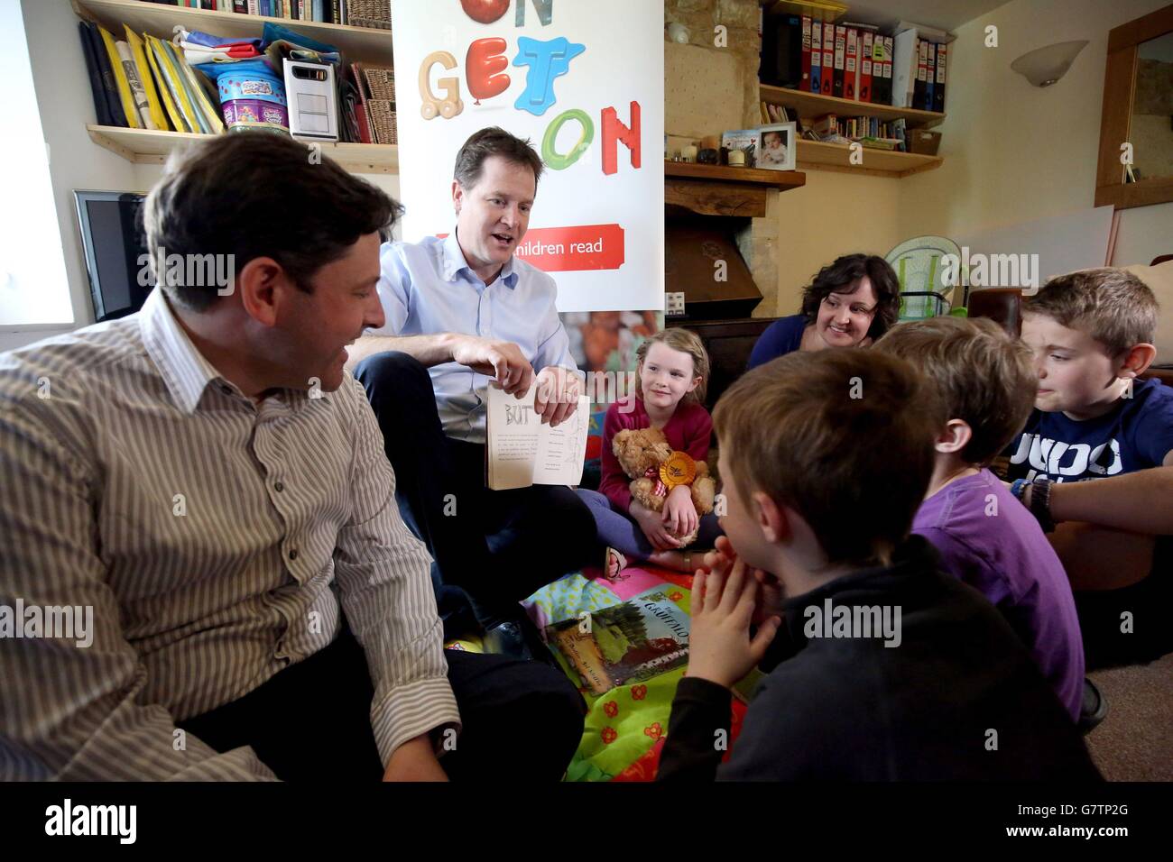 Save the Children's new reading campaign Stock Photo - Alamy
