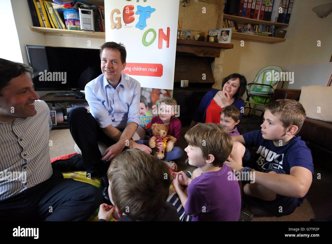 Save the Children's new reading campaign Stock Photo - Alamy