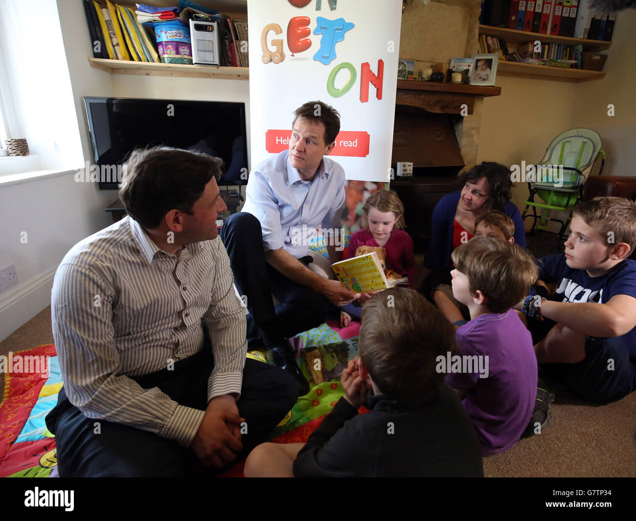 Save the Children's new reading campaign Stock Photo - Alamy