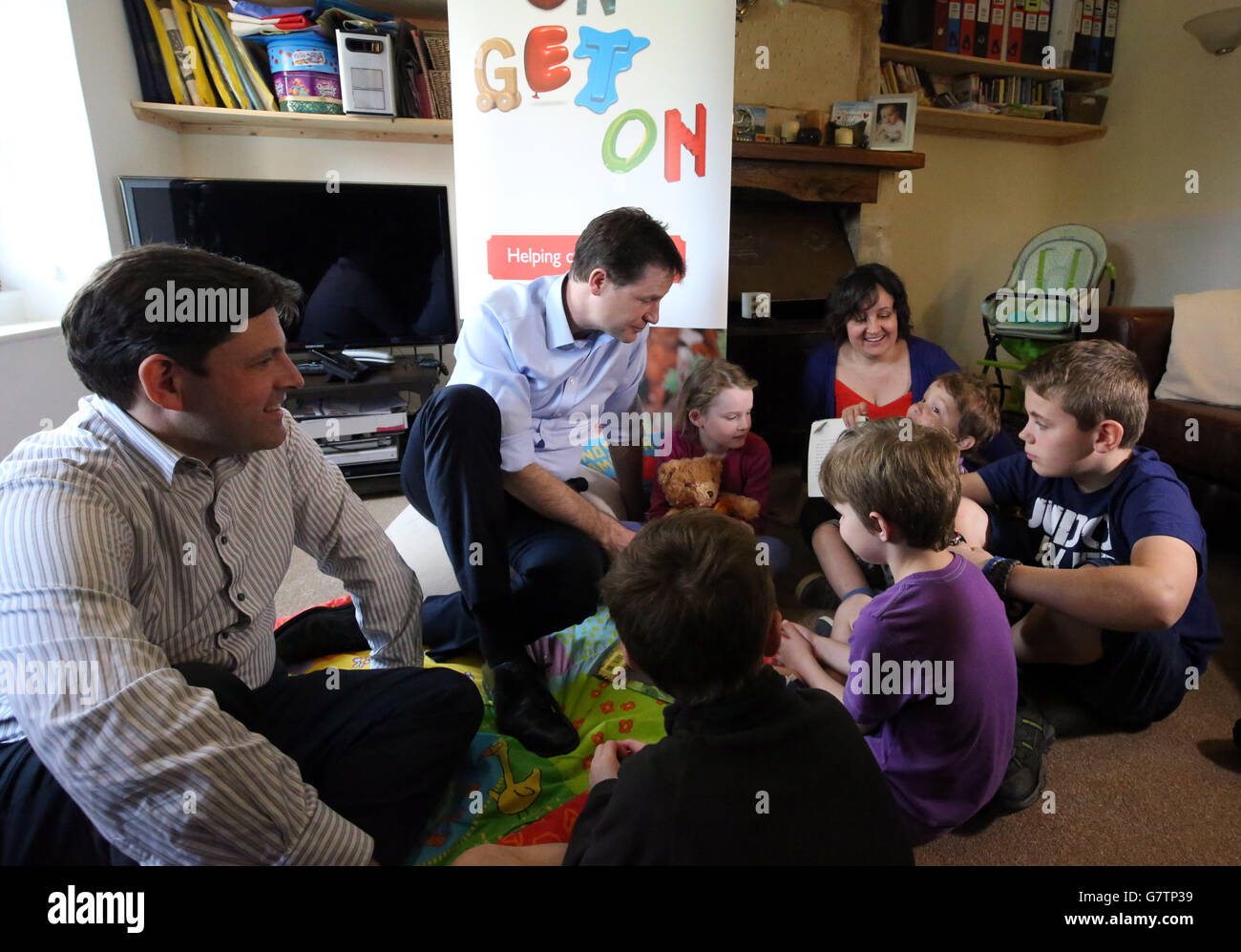 Save the Children's new reading campaign Stock Photo - Alamy