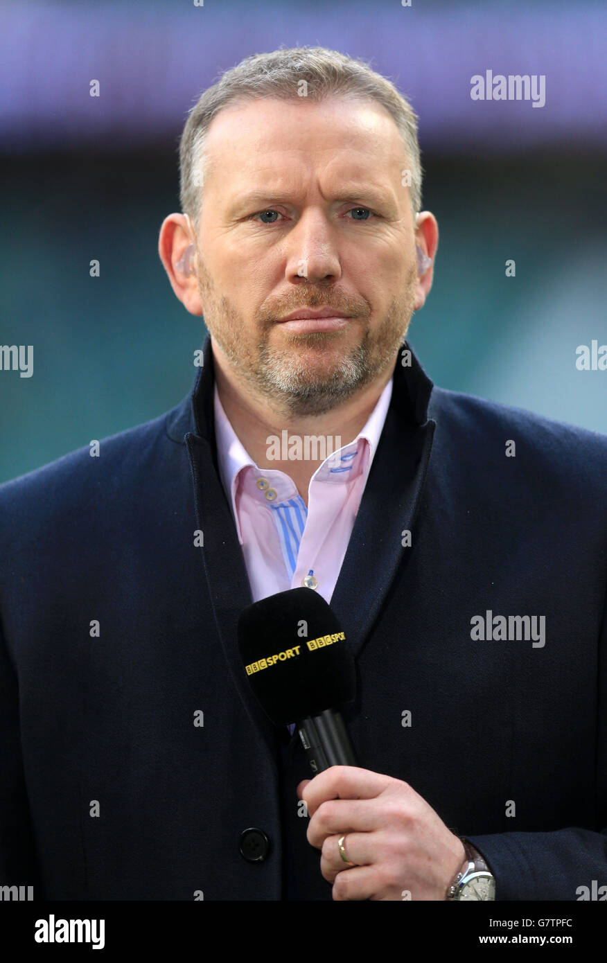 Andy nicol working for bbc sport hi-res stock photography and images ...