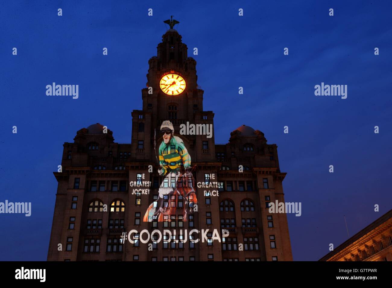 Horse Racing - Crabbies Grand National 2015 - AP McCoy Projection on ...