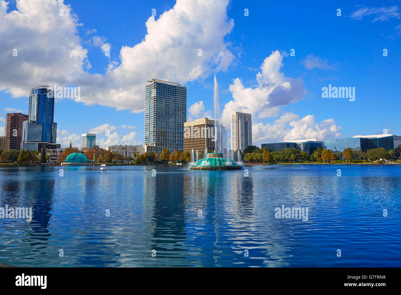 Orlando florida usa downtown skyline hi-res stock photography and ...