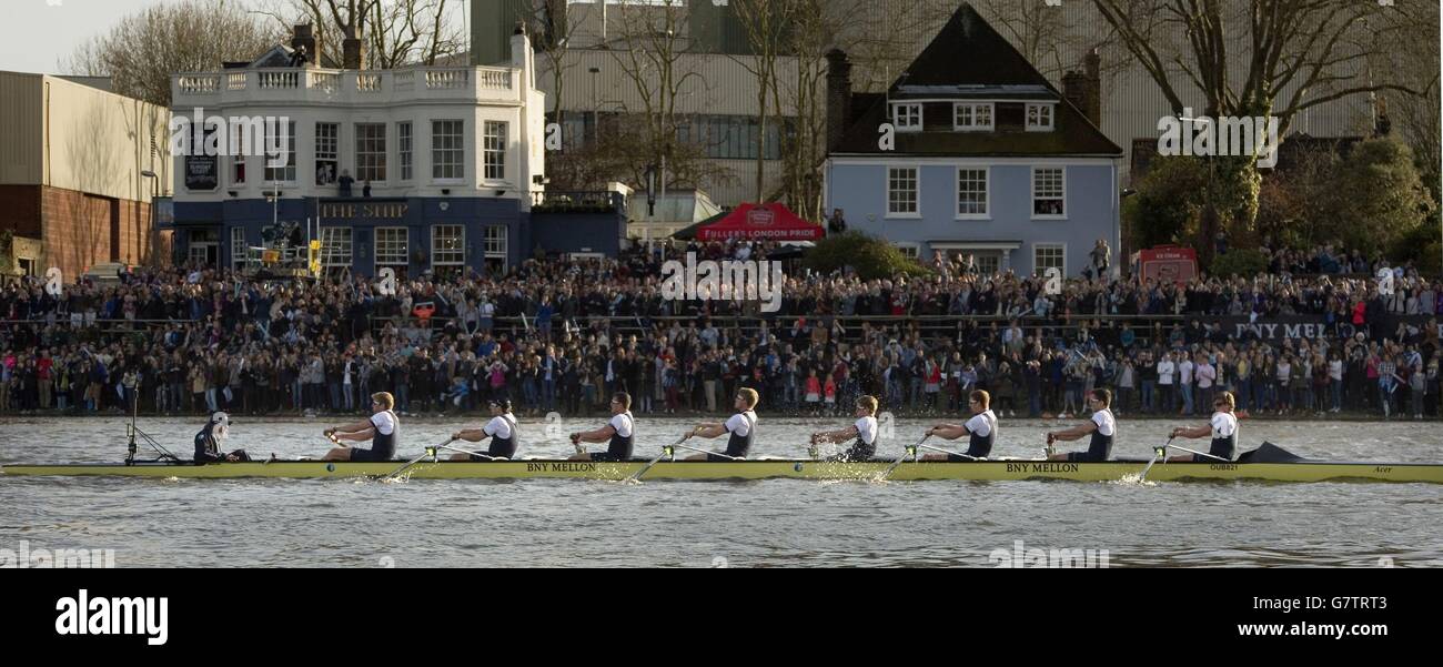 Oxford's men (from left) cox Will Hakim, Constantine Louloudis, Sam O ...
