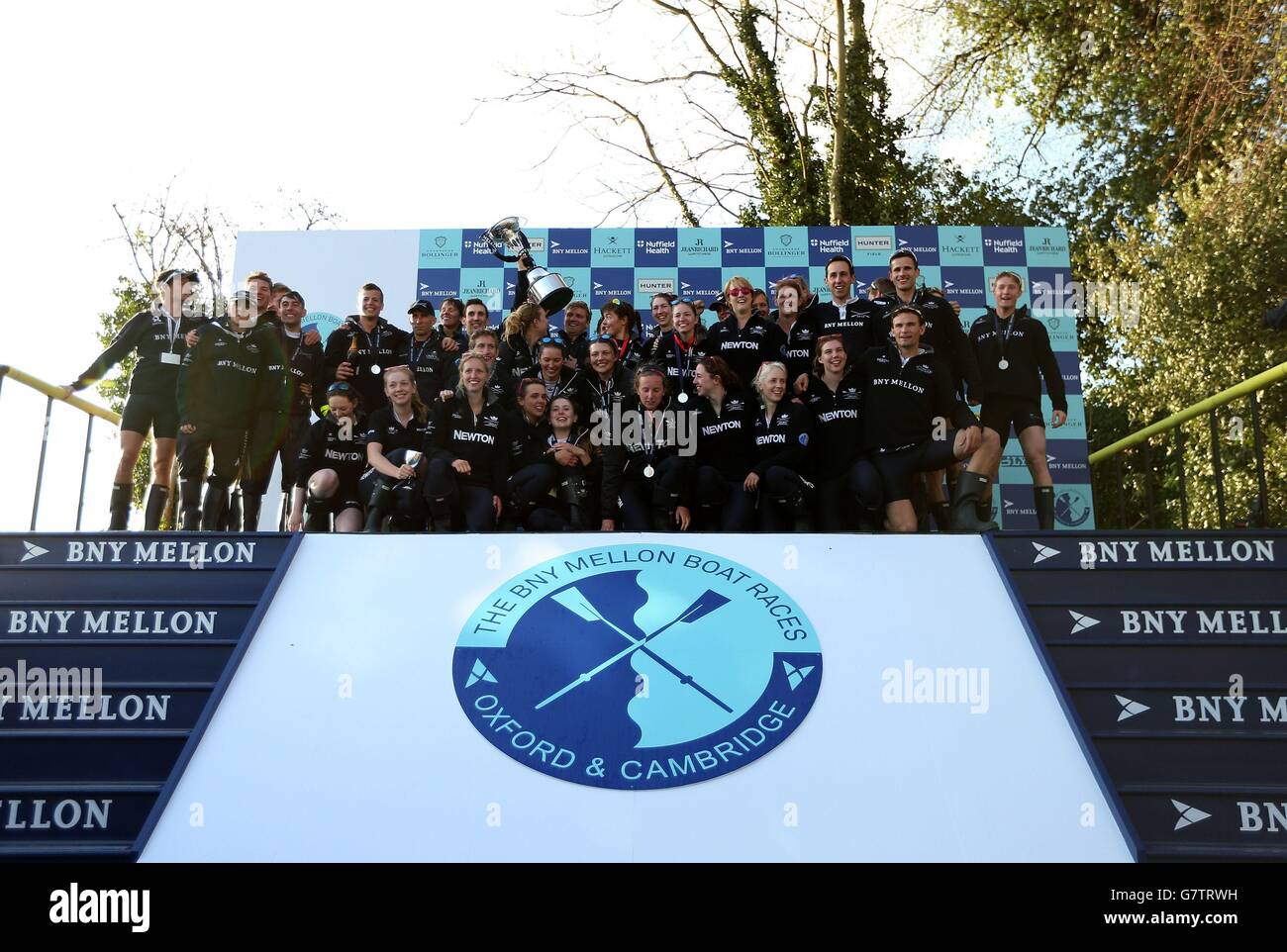 Winning boat race trophy hi-res stock photography and images - Alamy