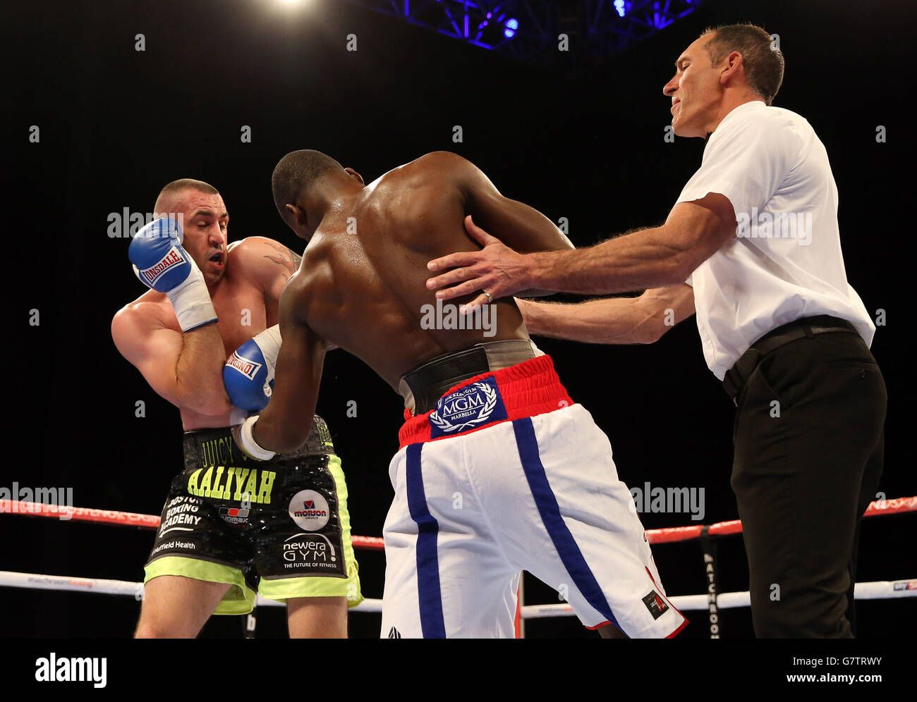 Boxing - First Direct Arena Stock Photo - Alamy
