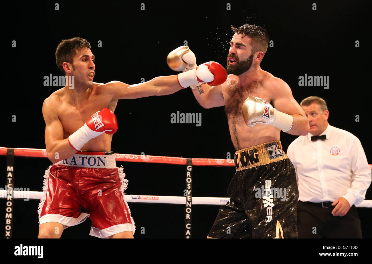 Boxing - First Direct Arena Stock Photo - Alamy