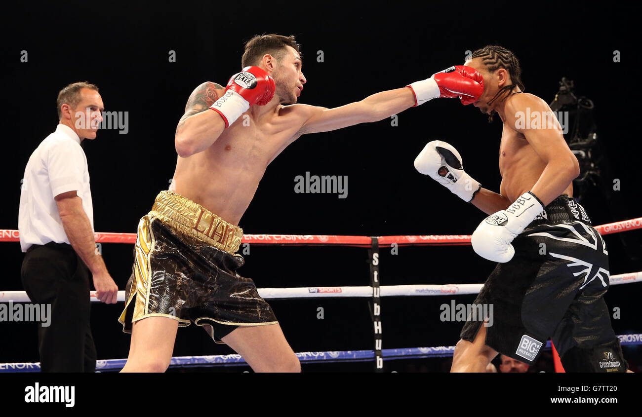Boxing - First Direct Arena Stock Photo - Alamy