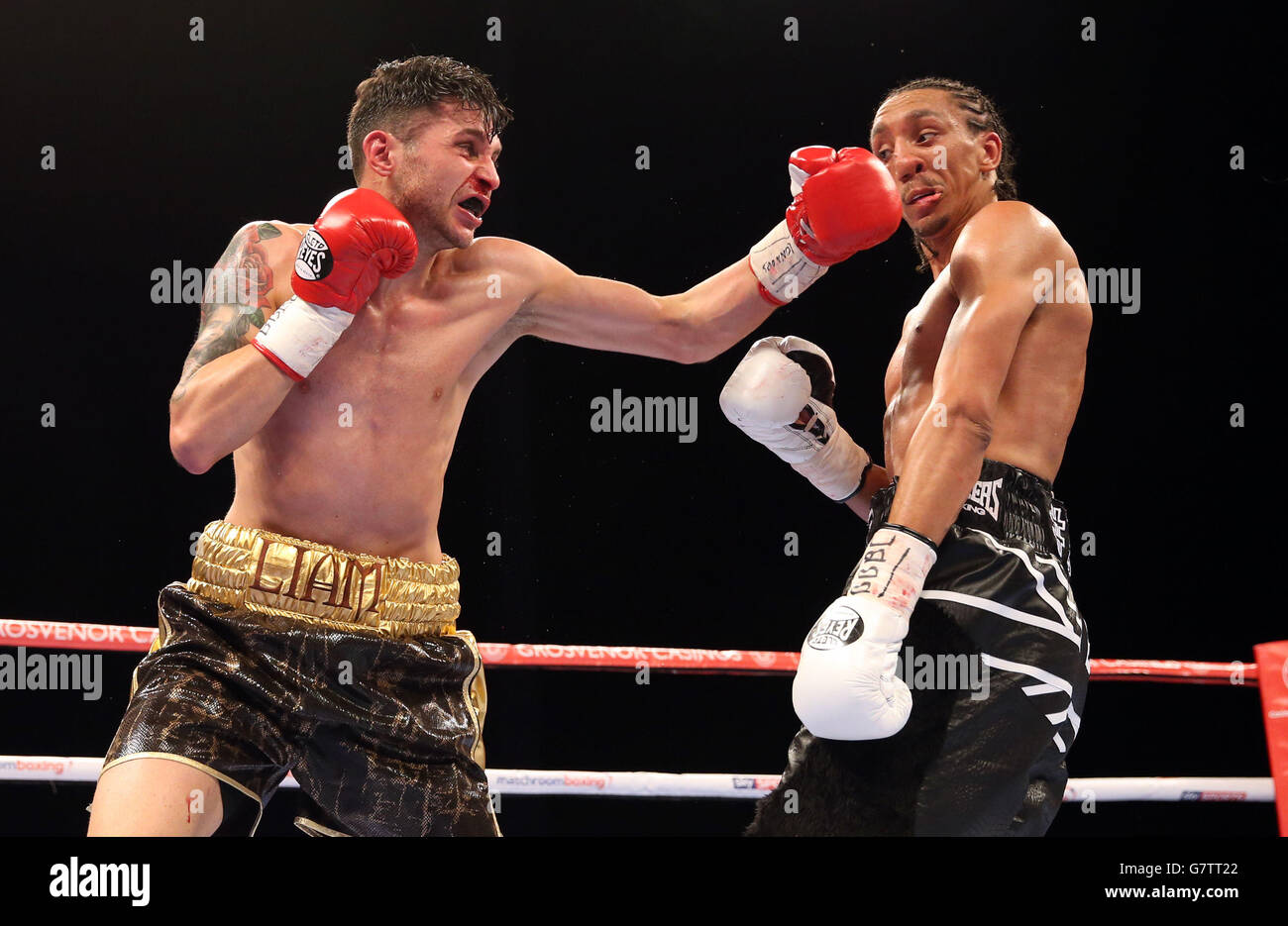Boxing - First Direct Arena Stock Photo - Alamy