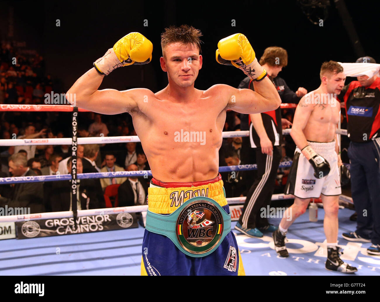 Boxing - First Direct Arena Stock Photo - Alamy