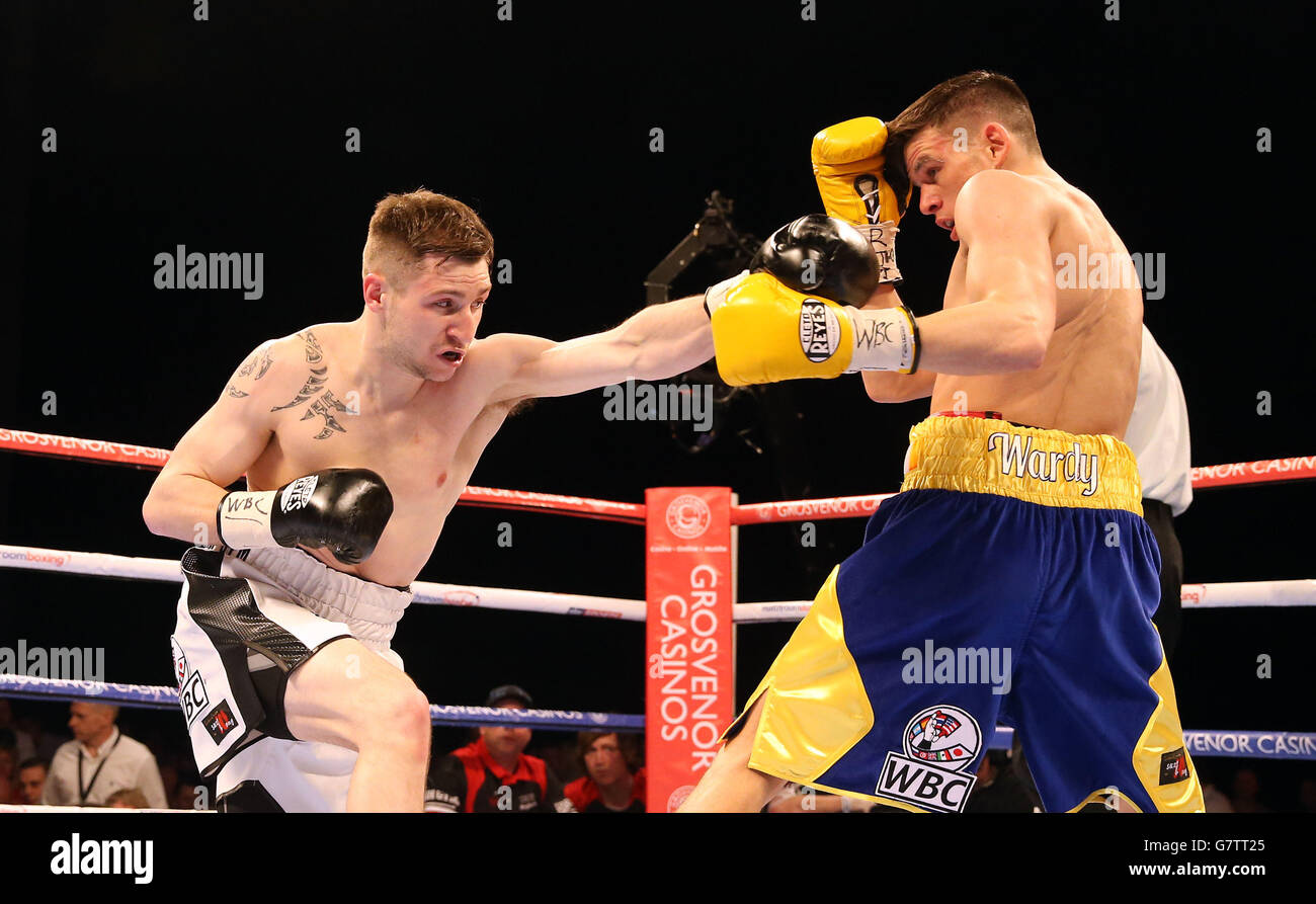Boxing - First Direct Arena Stock Photo - Alamy