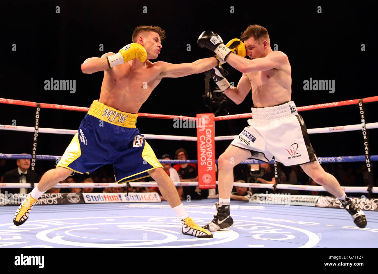 Boxing - First Direct Arena Stock Photo - Alamy