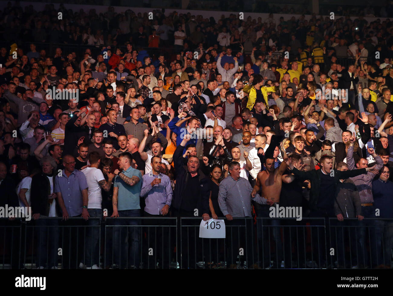 Boxing - First Direct Arena Stock Photo - Alamy