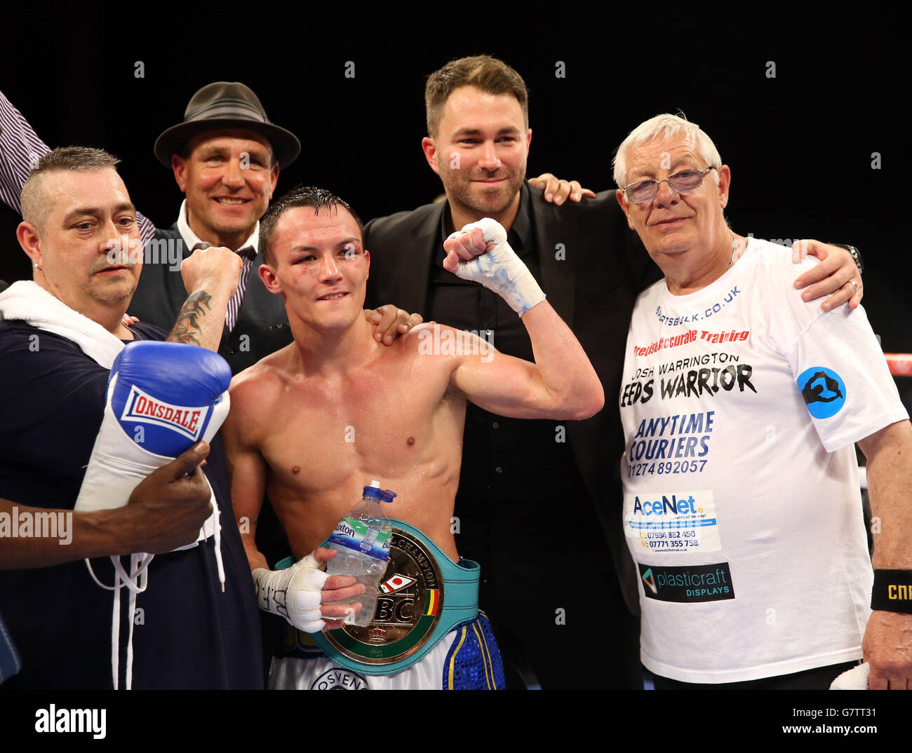 Boxing - First Direct Arena Stock Photo - Alamy