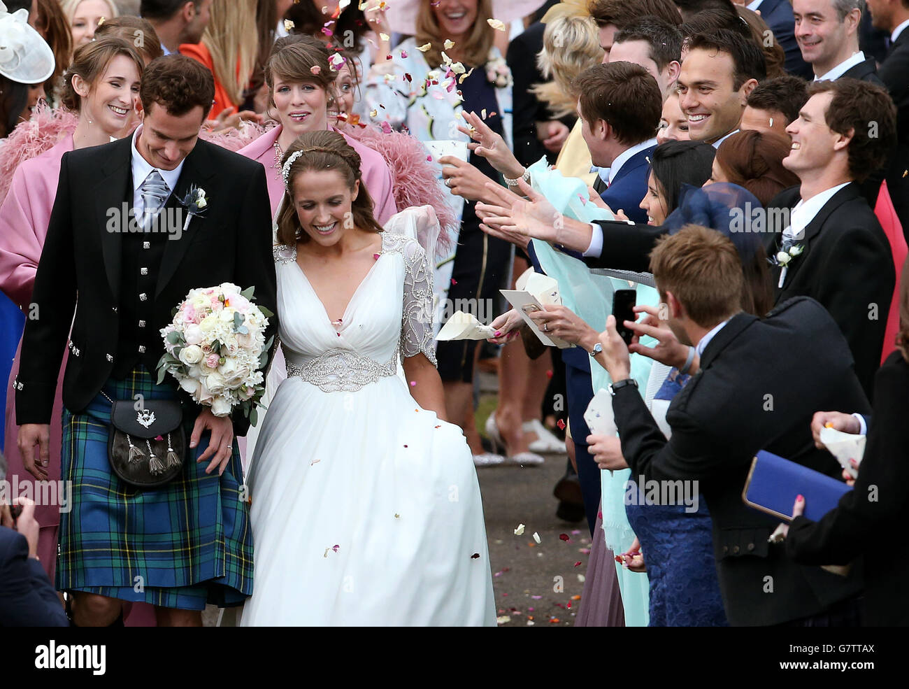 Jamie murray wedding hi-res stock photography and images - Alamy