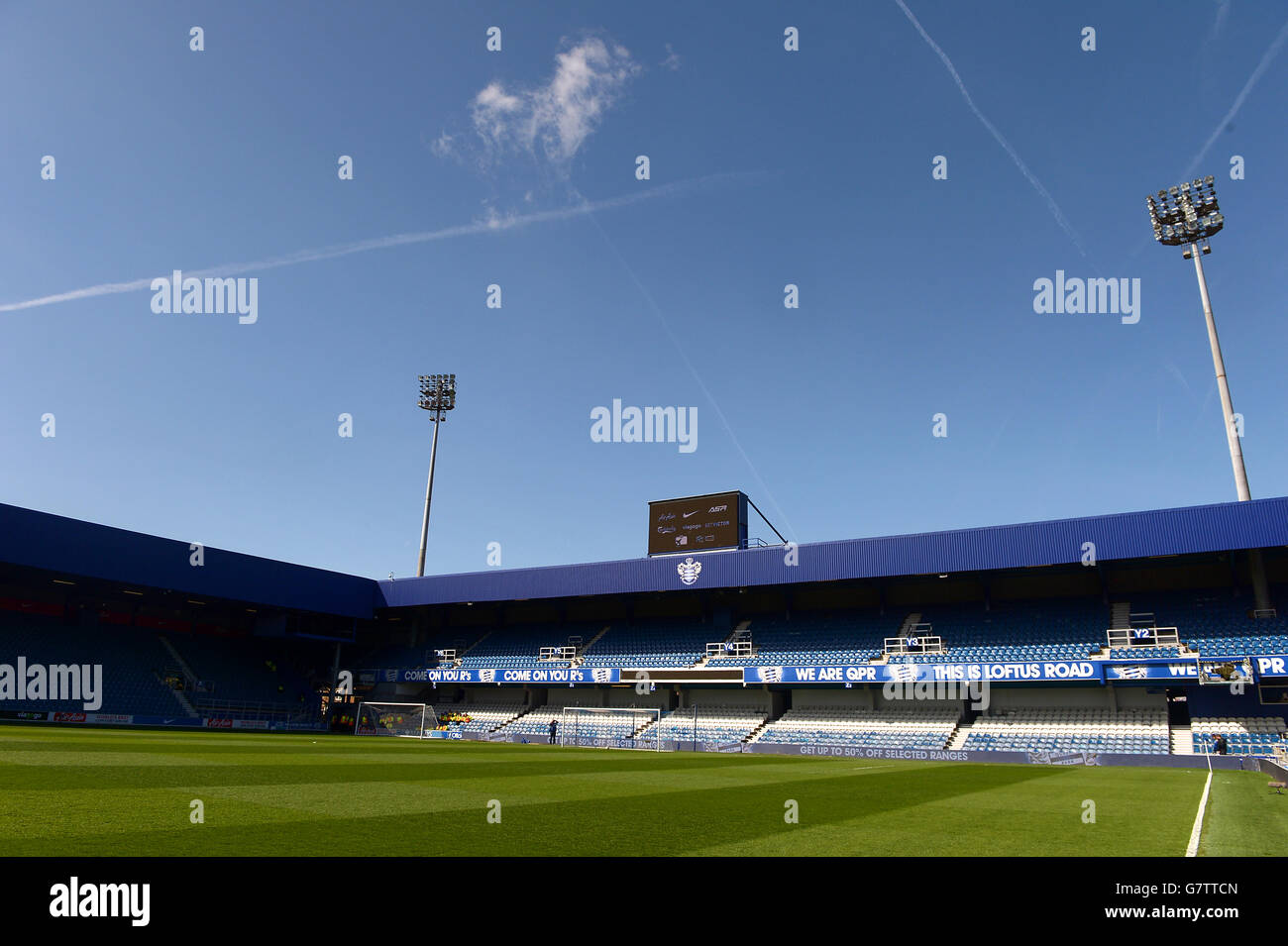 General view of the pitch prior to the Barclays Premier League match at ...