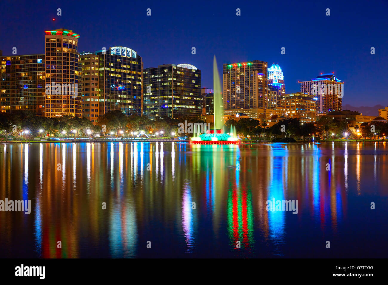 Orlando skyline hi-res stock photography and images - Alamy