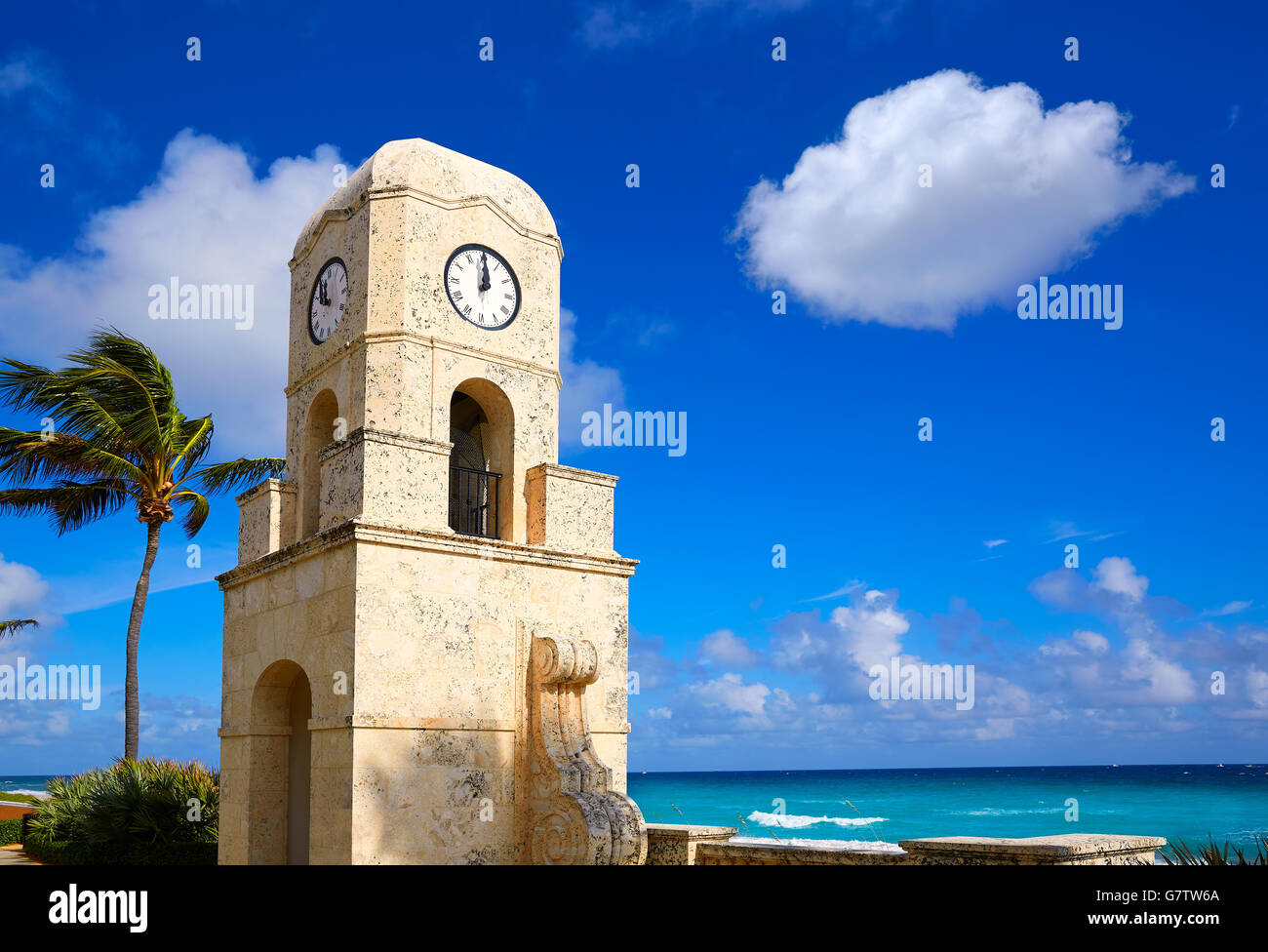 Worth avenue clock tower hi-res stock photography and images - Alamy