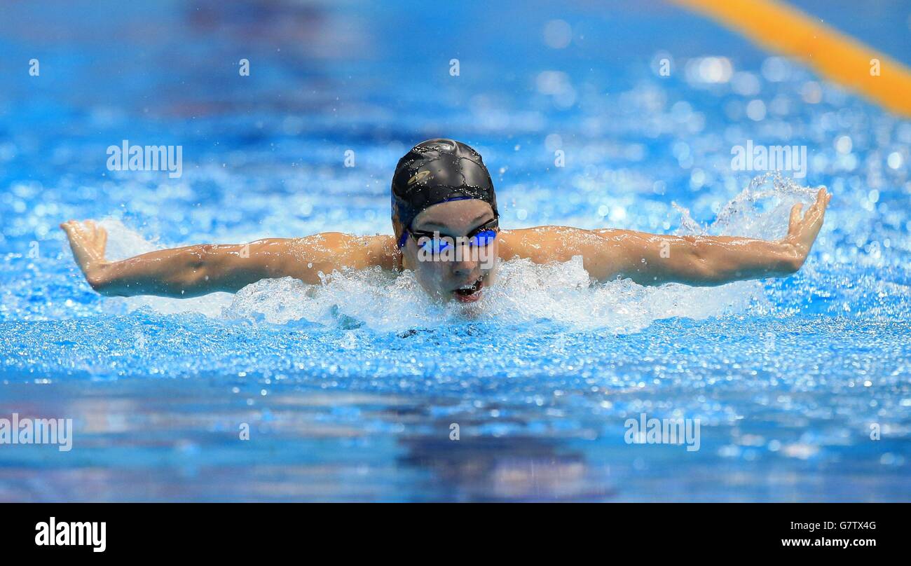Alys 100m butterfly final british swimming championships london ...