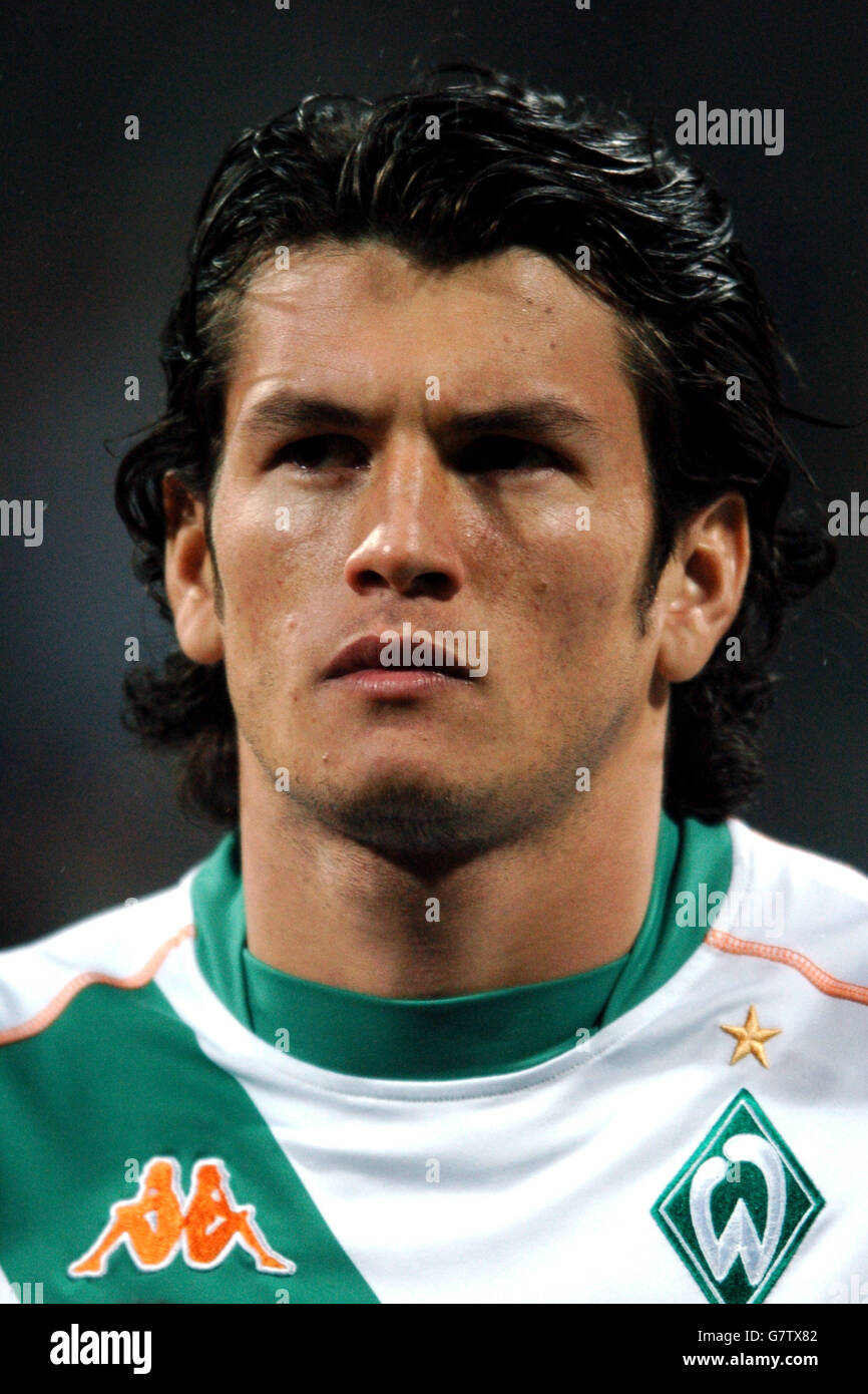 Soccer - UEFA Champions League - Round of 16 - First Leg - Werder ...