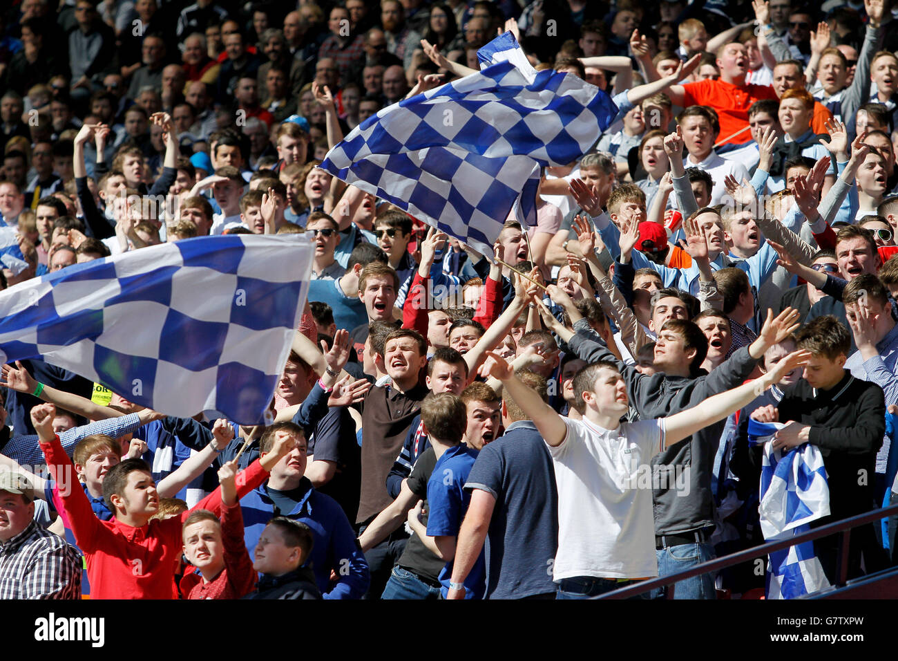 Hibernian v falkirk hi-res stock photography and images - Alamy
