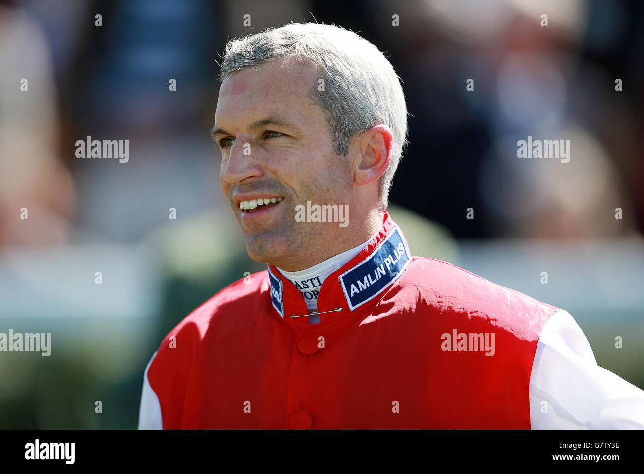 Jockey Pat Dobbs during the Dubai Duty Free Spring Trials Meeting at ...