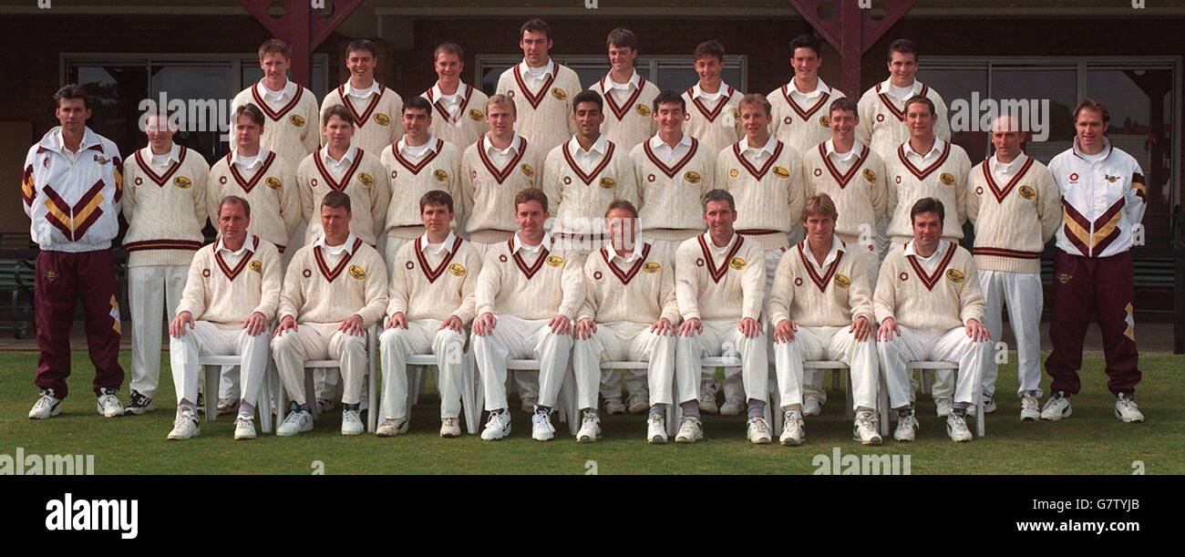 Cricket. Northamptonshire C.C.C Photocall. Northamptonshire Team Group ...