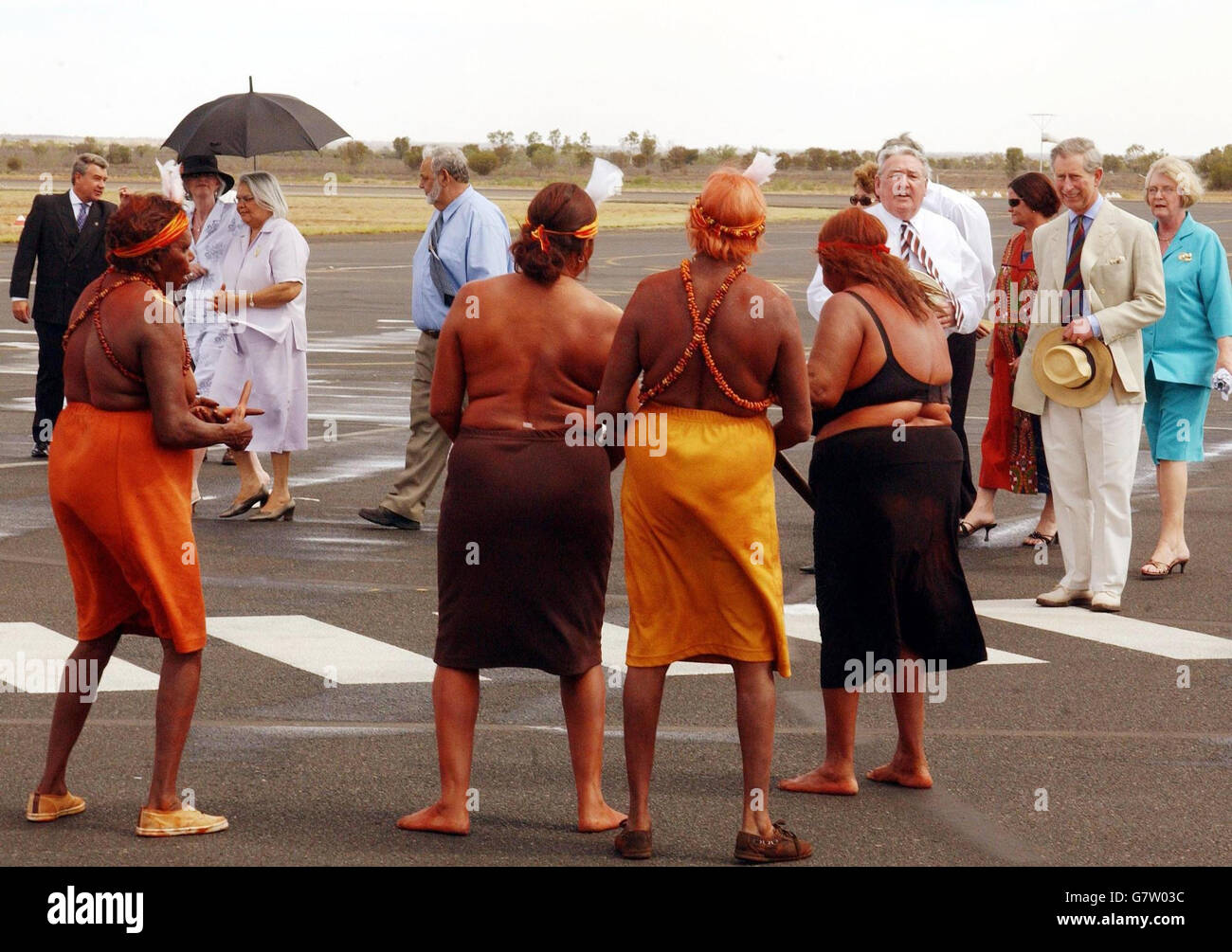 Prince Charles - Australia Visit - Alice Springs Stock Photo - Alamy