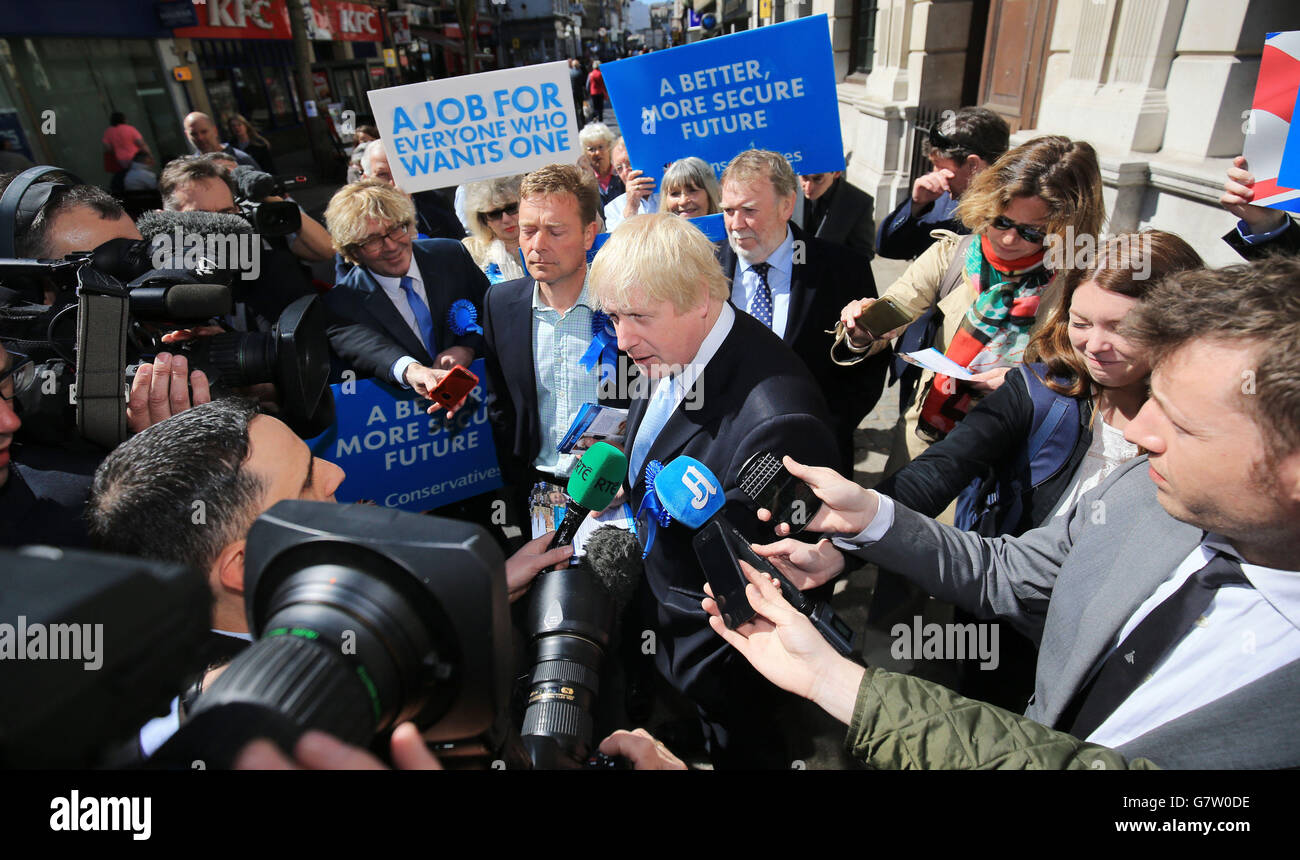 General Election 2015 campaign - April 21st Stock Photo - Alamy
