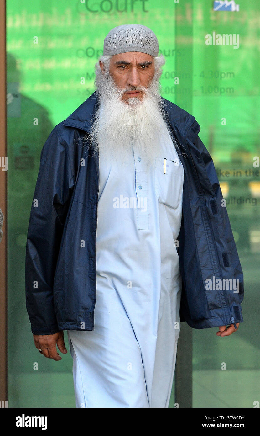 Leaflet terror support court case Stock Photo - Alamy