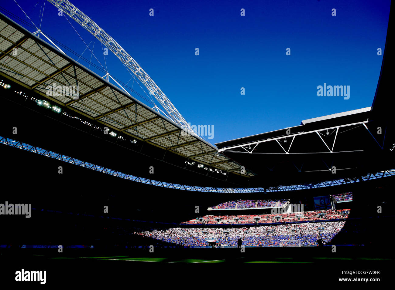 Inside the arsenal stadium hi-res stock photography and images - Alamy