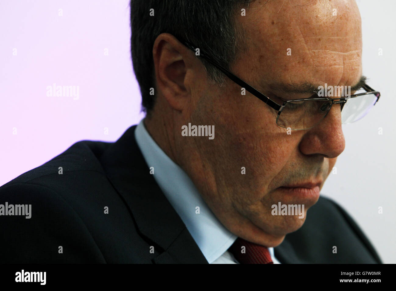 Democratic Unionist Party deputy leader Nigel Dodds during the party's ...