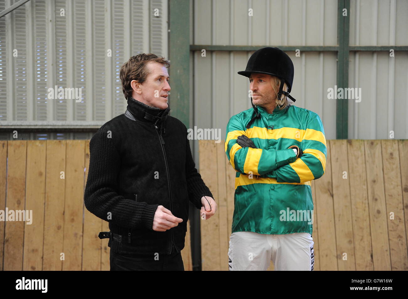 Horse Racing - Tony McCoy meets Robbie Savage - Southwell Racecourse ...