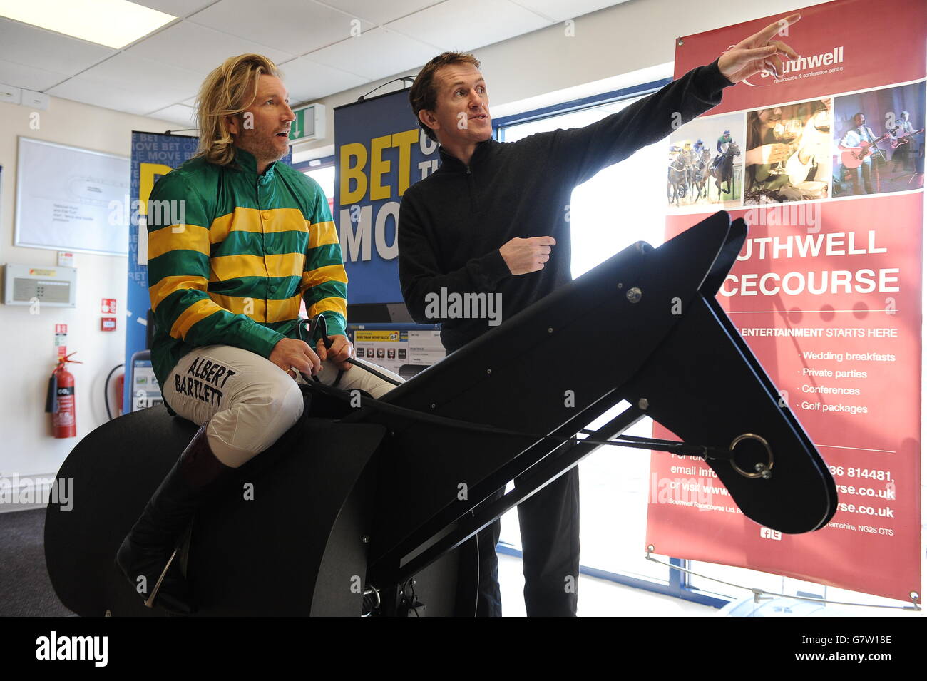 Horse Racing - Tony McCoy meets Robbie Savage - Southwell Racecourse ...