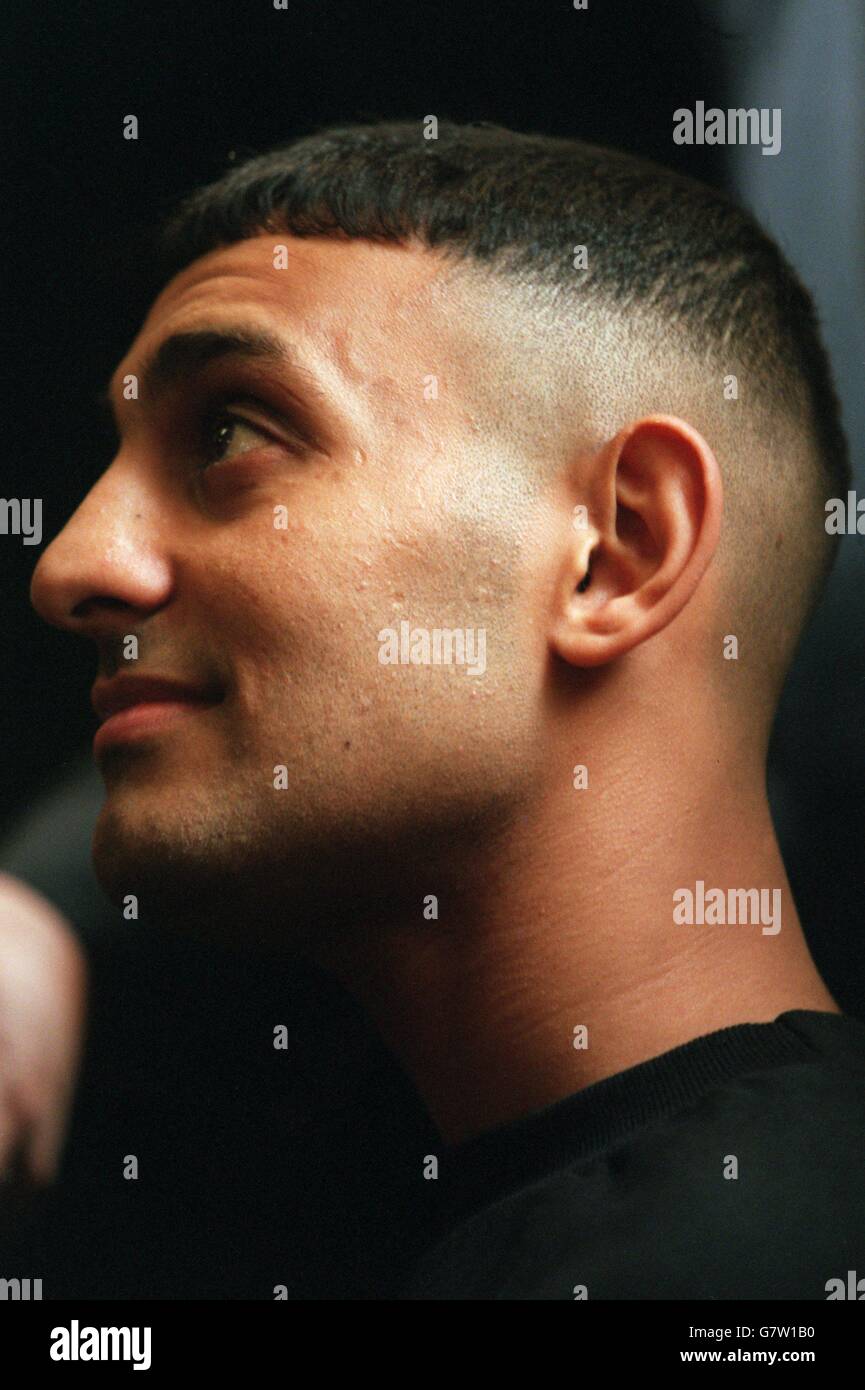 Prince Naseem Hamed at St. Thomas' BoxingrGym Sheffieldr Stock Photo ...