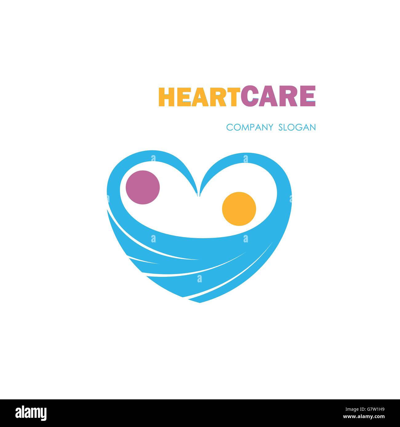 Heart shape and human hand symbol with Electrocardiogram signal.Heart ...