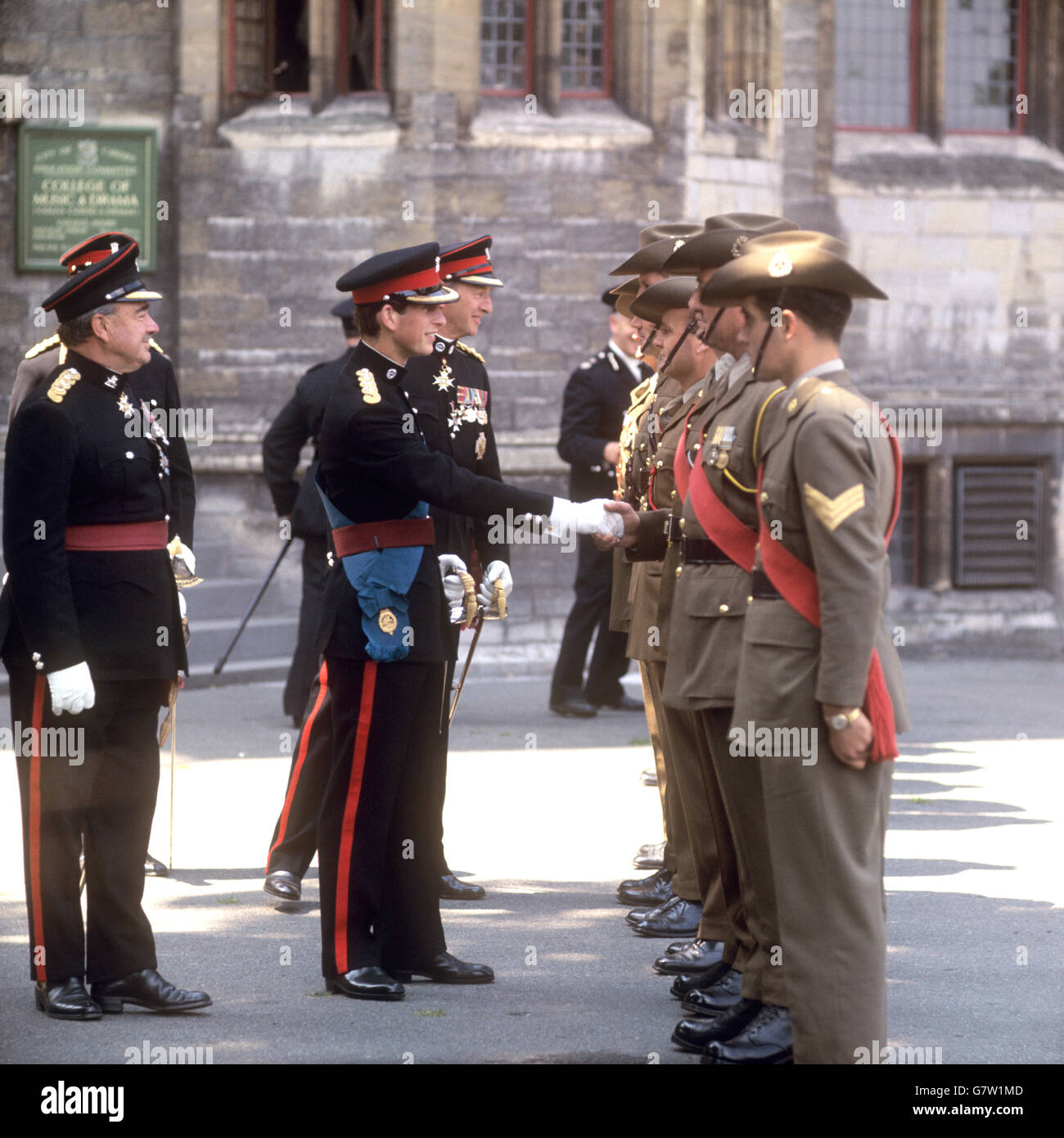 Royalty - Prince Charles - Cardiff Castle Stock Photo - Alamy